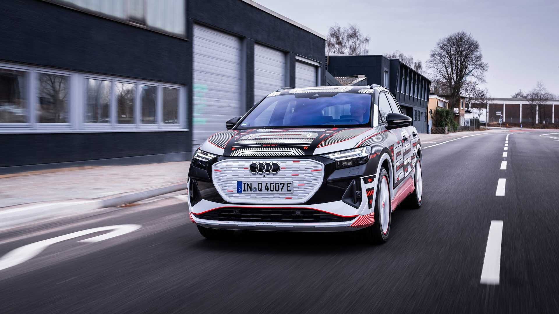 Audi показала свій електромобіль на платформі MEB від VW - кросовер Q4 ...