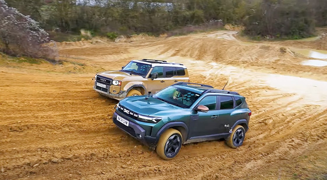 Toyota LC Prado 250 та Duster 2025 порівняли на бездоріжжі (відео)